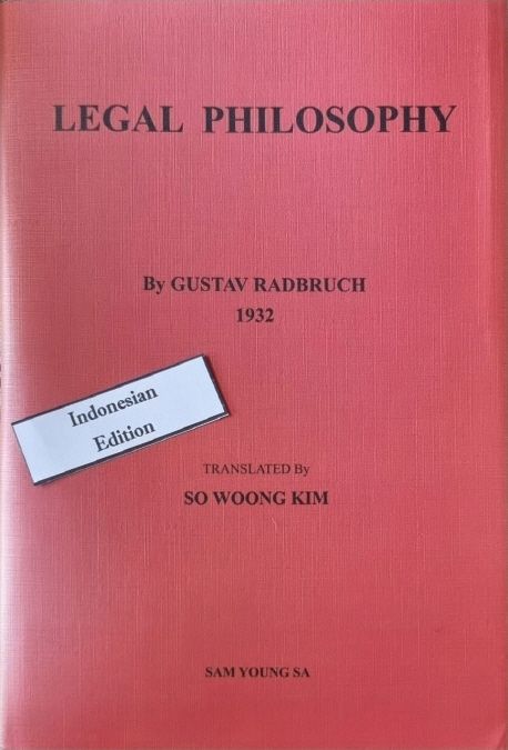 Legal Philosophy | 구스타프 라드브루흐 - 교보문고