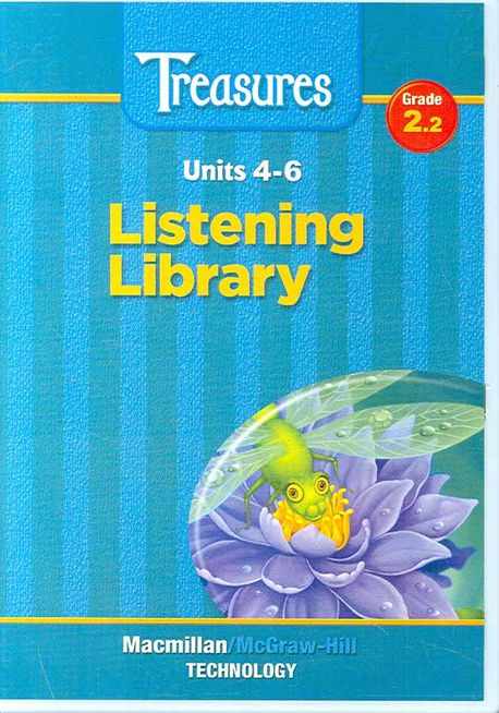 Treasures Listening Library Grade 2.2 Units 4-6(CD 3장) | MCGRAWHILL 편집부 ...