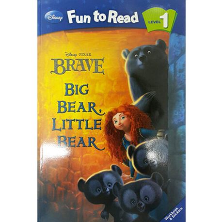 Disney Fun to Read Level 1-22: Big Bear, Little Bear (Brave) | Disney ...