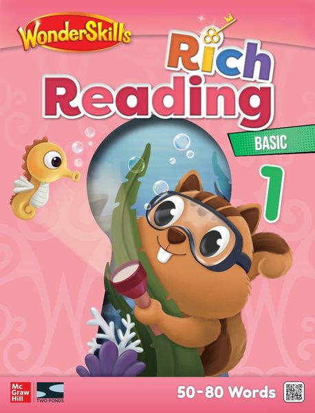 WonderSkills Rich Reading Basic 1 SB+WB (with QR Audio) | McGraw-Hill Education - 교보문고