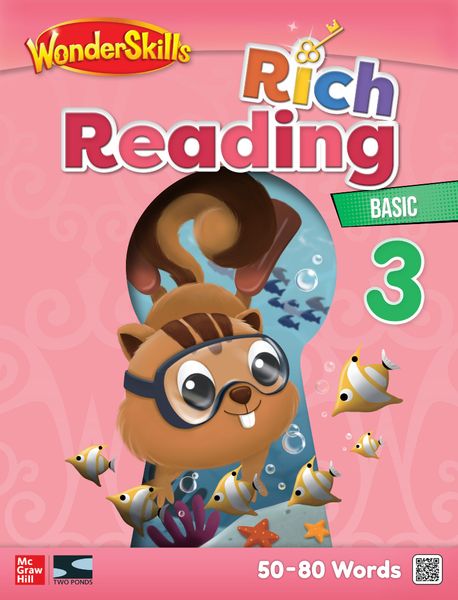 WonderSkills Rich Reading Basic 3 SB+WB (with QR Audio) | McGraw-Hill Education - 교보문고