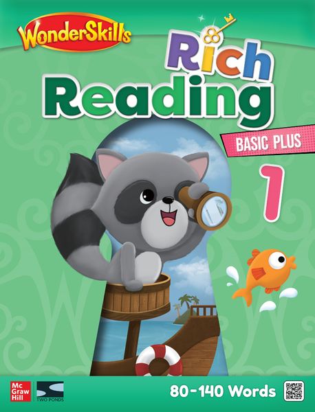 WonderSkills Rich Reading Basic Plus 1 SB+WB (with QR Audio) | McGraw-Hill Education - 교보문고