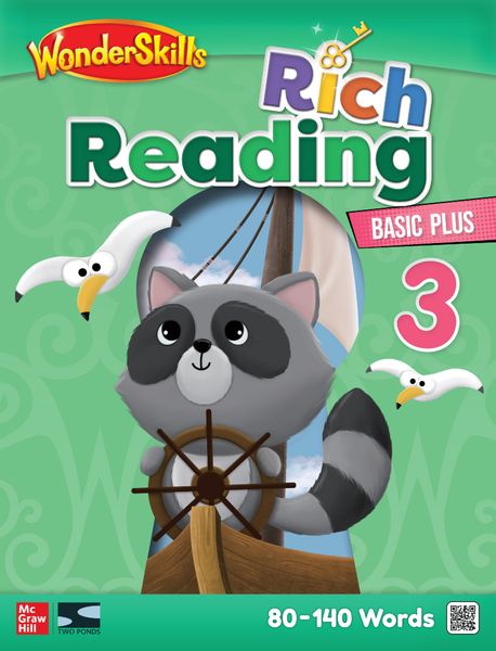 WonderSkills Rich Reading Basic Plus 3 SB+WB (with QR Audio) | McGraw-Hill Education - 교보문고