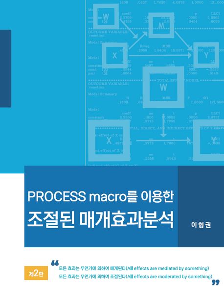 Process macro를 이용한 조절된 매개효과분석 | 이형권 - 교보문고
