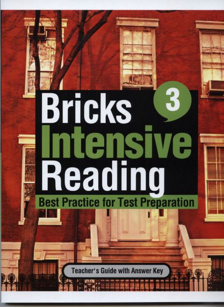 BRICKS INTENSIVE READING 3(TEACHER S GUIDE WITH ANSWER KEY) | Red Bricks 편집부 - 교보문고