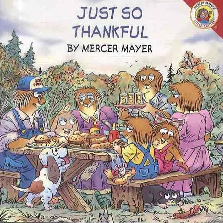 JUST SO THANKFUL | Mercer Mayer - 교보문고