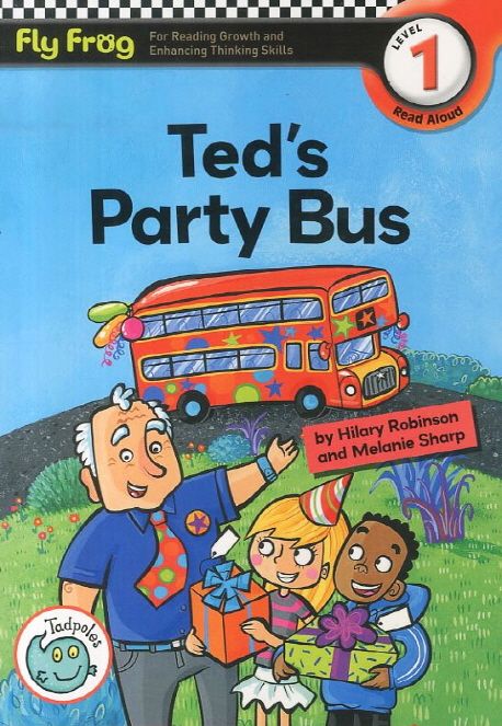 Ted s Party Bus(CD1장포함)(Fly Frog Level 1-19)(전2권) | Hilary Robinson - 교보문고
