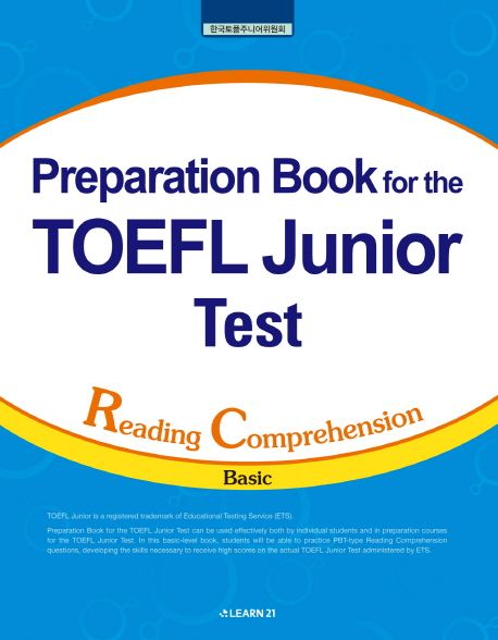 PREPARATION BOOK FOR THE TOEFL JUNIOR TEST: RC(BASIC) | CDL ESL R&D ...