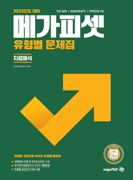 2023 5급 PSAT 유형별 문제집: 자료해석 | 메가피셋전문연구소 - 교보문고