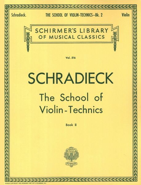 Schradieck : School of Violin Technics Book 2 | Henry Schradieck - 교보문고