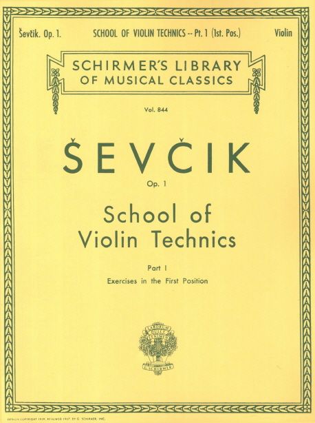 Sevcik : School of Violin Technics Op 1(Book. 1) | Otakar Sevcik - 교보문고