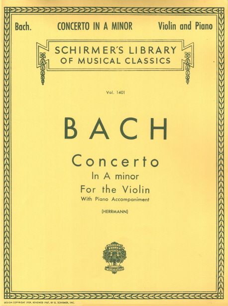 Bach : Violin Concerto in A Minor | Johann Sebastian Bach - 교보문고