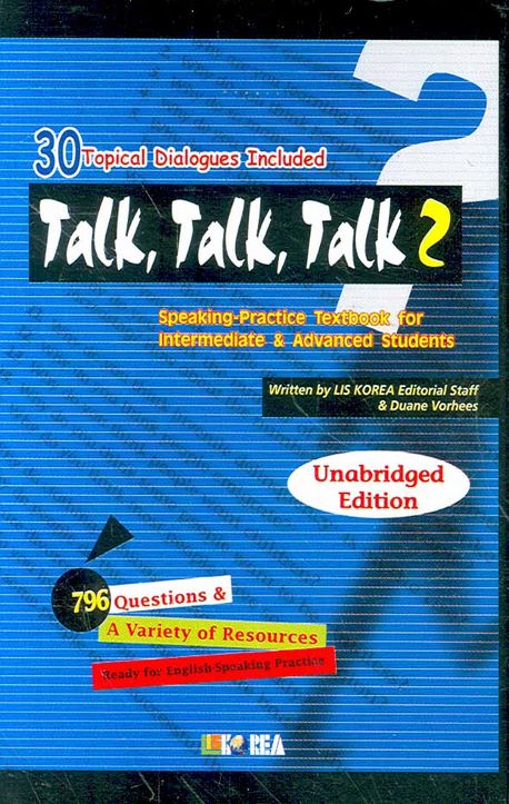 Talk Talk Talk 2. | 리스코리아 편집부 - 교보문고