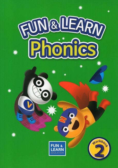 Fun & Learn Phonics 2(Work Book) | June Park - 교보문고