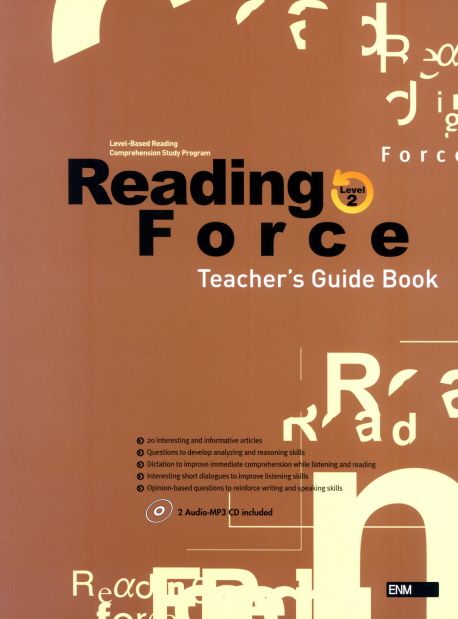 READING FORCE LEVEL 2(TEACHER S GUIDE BOOK) | READING FORCE 편집부 - 교보문고