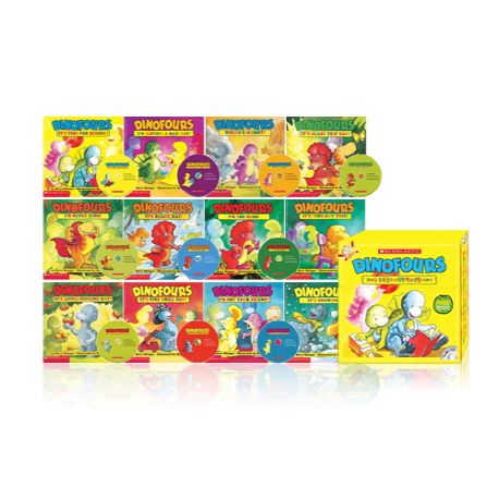 Dinofours 12종 세트(공룡유치원 영문판) | Steve Metzger - 교보문고