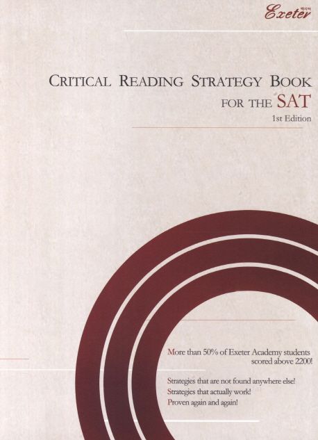 Critical Reading Strategy Book for the SAT | 신기택 - 교보문고