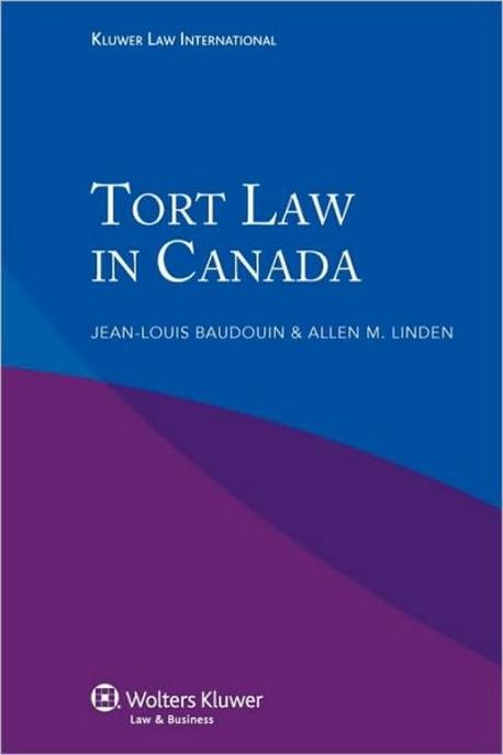 Tort Law in Canada | Baudouin, Jean-Louis - 교보문고
