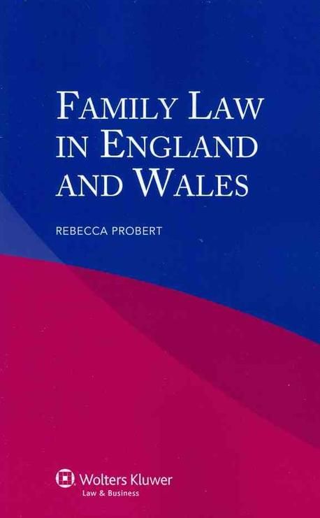 Family Law in England and Wales | Probert, Rebecca - 교보문고
