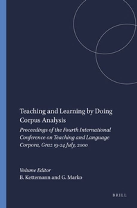 Teaching and Learning by Doing Corpus Analysis : Proceedings of the Fourth International ...