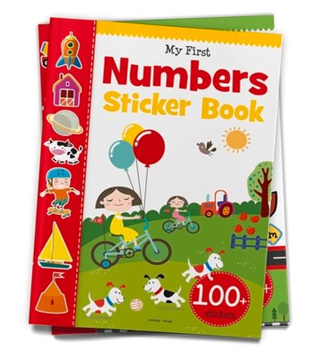 My First Numbers Sticker Book: Exciting Sticker Book With 100 Stickers ...