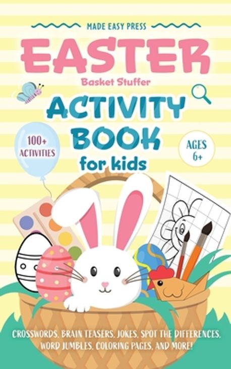 Easter Basket Stuffer Activity Book for Kids | Made Easy Press - 교보문고
