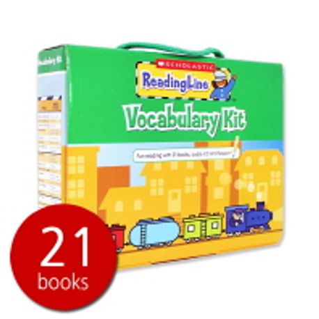 Scholastic Reading Line Vocabulary Kit (21 Books + 1 CD) (세이펜 미포함 ...