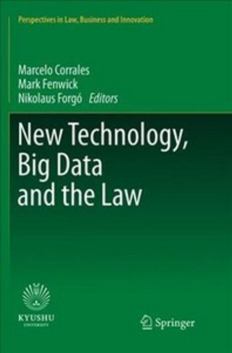 New Technology, Big Data and the Law | Marcelo Corrales - 교보문고