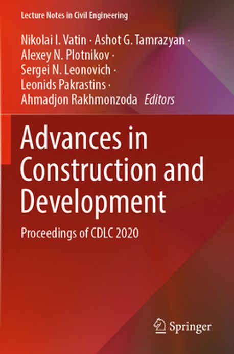 Advances in Construction and Development | Vatin, Nikolai I. - 교보문고