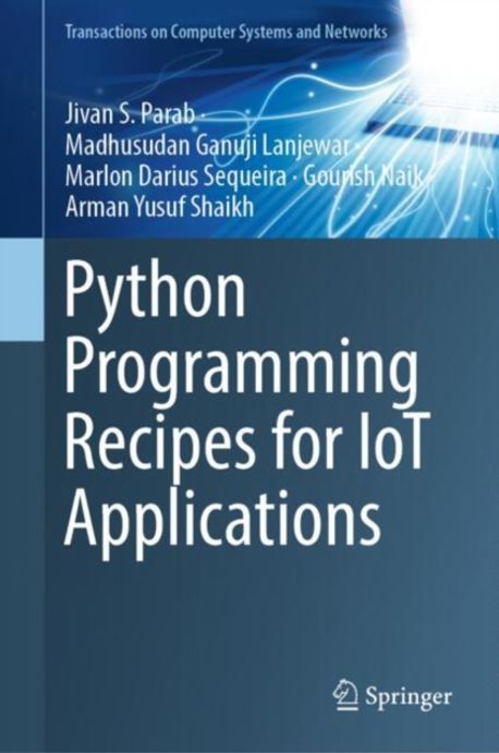 Python Programming Recipes for Iot Applications | Parab, Jivan S. - 교보문고
