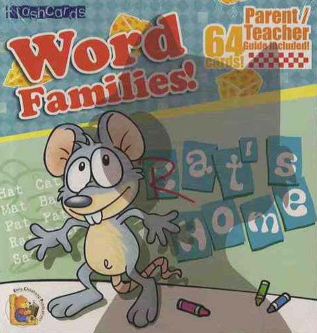 WORD FAMILIES(FLASHCARDS)(64CARDS)(완구/교구) | - 교보문고