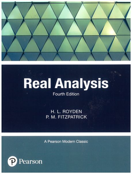 Real Analysis | H.L.Royden - 교보문고