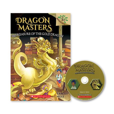 Dragon Masters 12: Treasure of the Gold Dragon (with CD & Storyplus QR ...