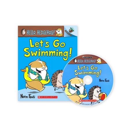 Hello, Hedgehog! #4: Let's Go Swimming! (CD & StoryPlus) | Norm Feuti ...
