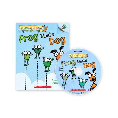 A Frog and Dog Book #1: Frog Meets Dog (CD & StoryPlus) | Janee Trasler ...