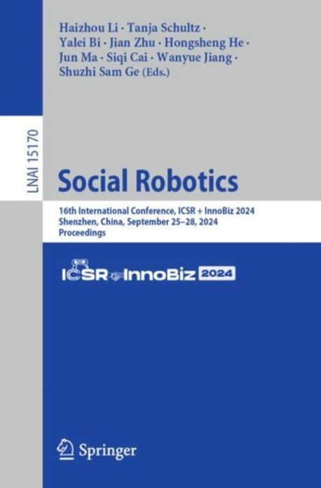 Social Robotics | Li, Haizhou - 교보문고
