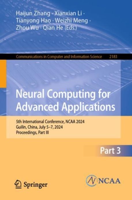 Neural Computing for Advanced Applications | Zhang, Haijun - 교보문고