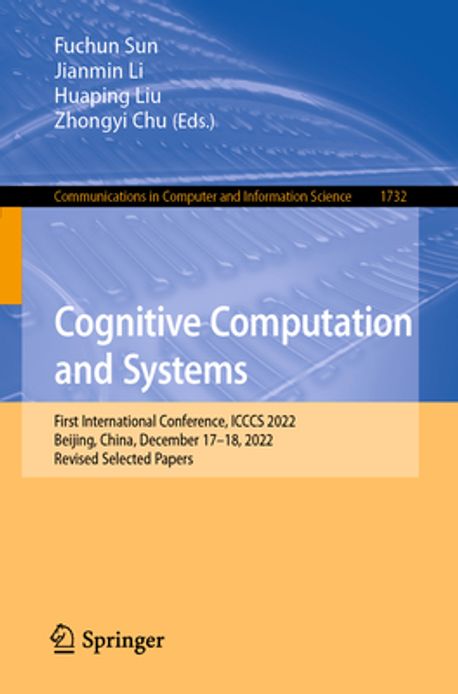 Cognitive Computation and Systems | Sun, Fuchun - 교보문고