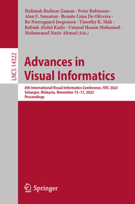 Advances in Visual Informatics | Badioze Zaman, Halimah - 교보문고