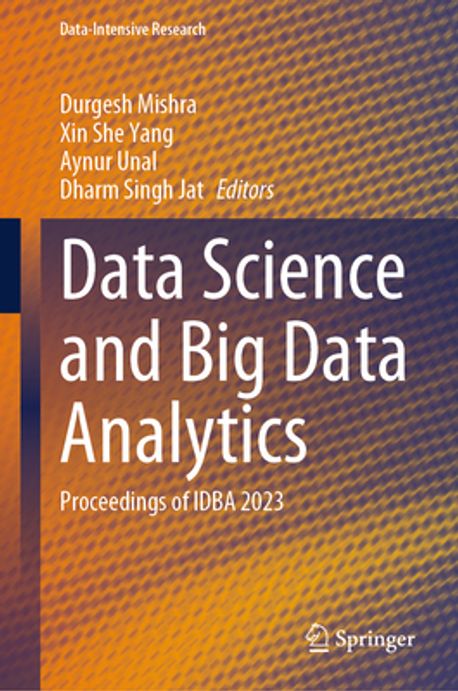 Data Science and Big Data Analytics | Mishra, Durgesh - 교보문고