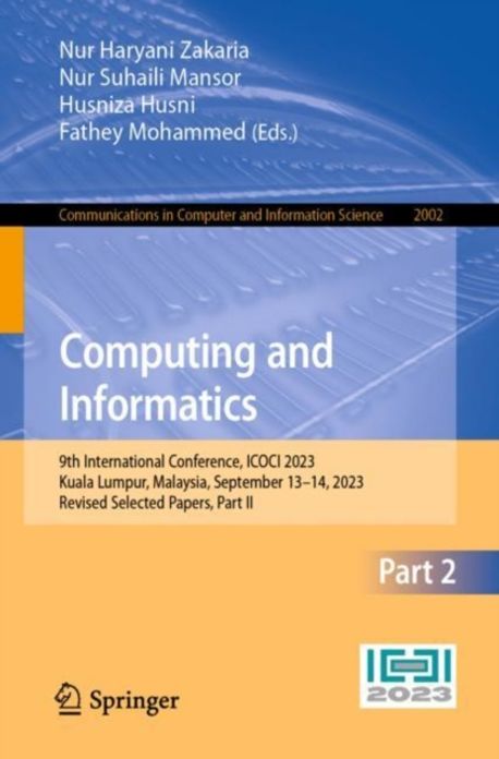 Computing and Informatics | Zakaria, Nur Haryani - 교보문고