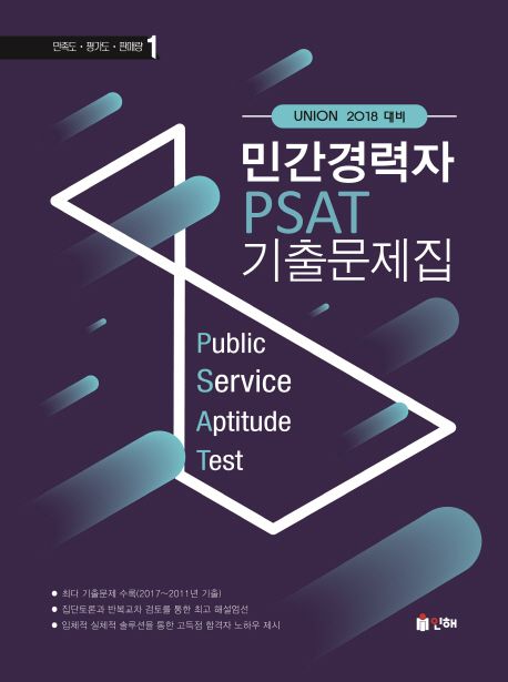 민간경력자 PSAT 기출문제집(2018) | MGI 메가고시 연구소 - 교보문고