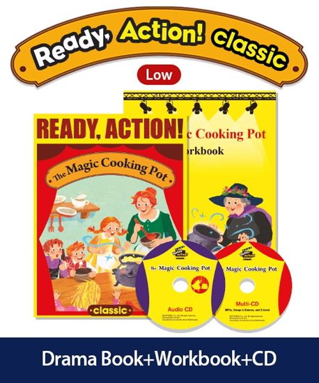 Ready Action Classic 1:The Magic Cooking Pot(SB with CDs+WB) | A List ...