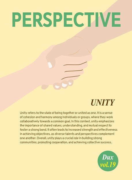 Perspective Dux Vol 19: Unity | Dux - 교보문고