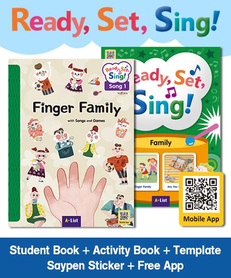 Pack-Ready, Set, Sing! Family SB+WB (with App QR, Saypen Sticker ...