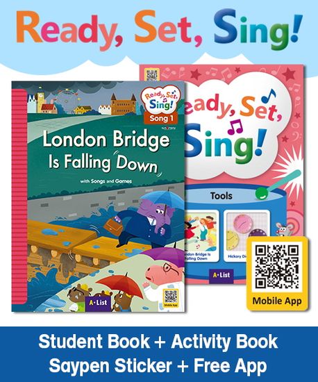 Pack-Ready, Set, Sing! Tools: London Bridge is Falling Down SB+WB (with ...