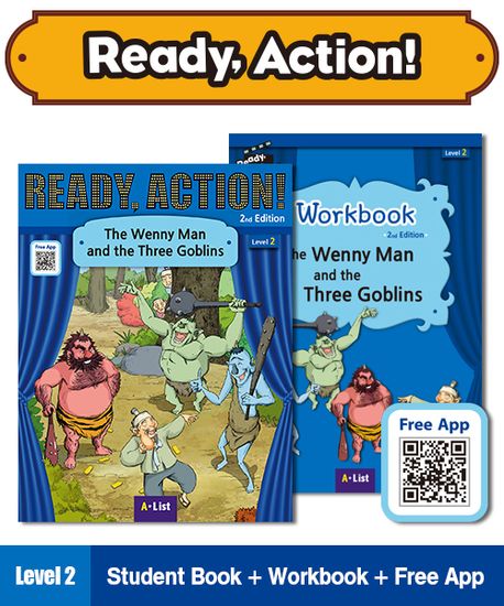 Ready Action 2: The Wenny Man and the Three Goblins SB+WB (with App QR ...