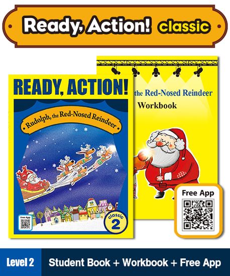 Ready Action Classic 2: Rudolph, the Red Nosed Reindeer SB+WB (with App ...