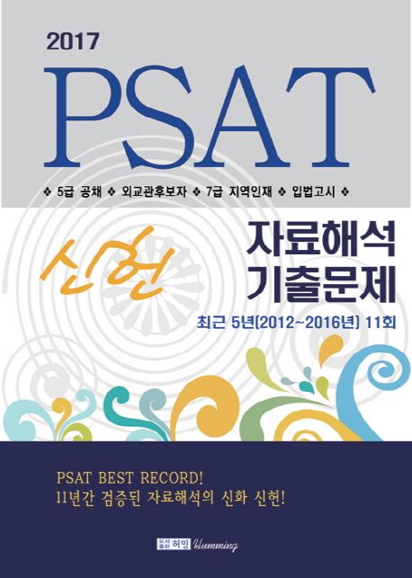 PSAT 자료해석 기출문제(2017) | 신헌 - 교보문고