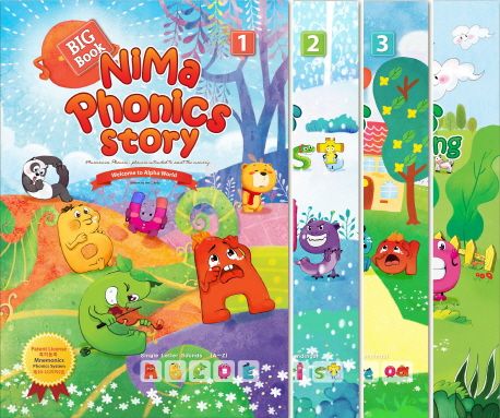 NiMa Phonics Story Big Book 세트(전4권) | Yen C. Kelly - 교보문고